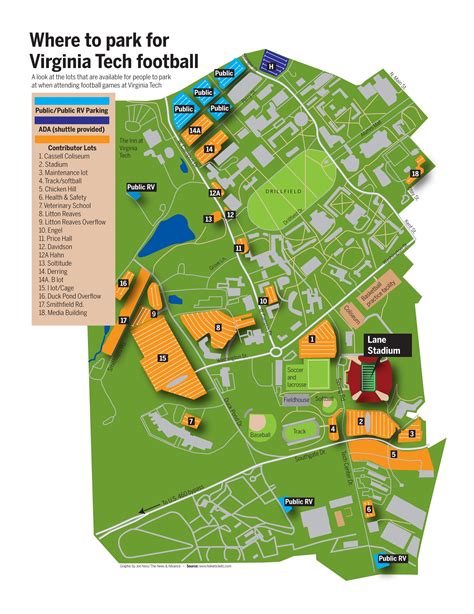 Map Of Virginia Tech University Campus Map All For One