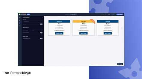 Common Ninja Pricing Tables Create Pricing Table For Shopify