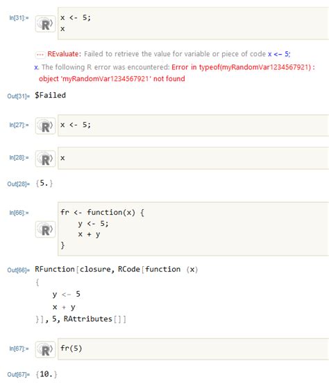 Interface With R In Mathematica 12 And R 361 Online Technical