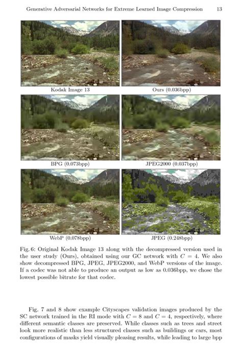 Generative Adversarial Networks For Extreme Learned Image Compression Deepai