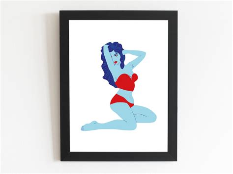Sex Body Positive Female Body Wall Art Feminine Form Etsy