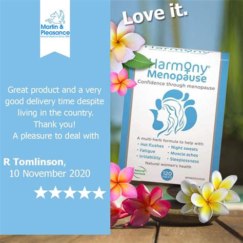 Harmony Menopause 120 Tablets Bodycrafters