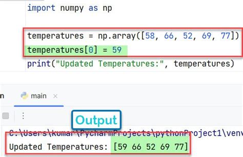 Replace Values In Numpy Array By Index In Python