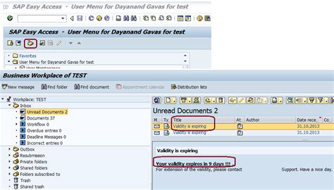 Advance Notification For Sap Userid Gui Validity Sap Community