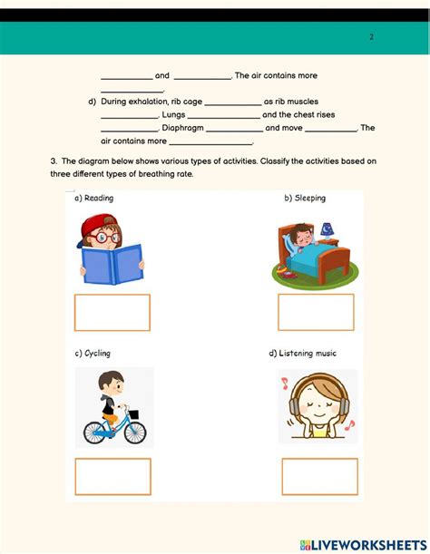 Science Year 4 Free Interactive Worksheets 2153615