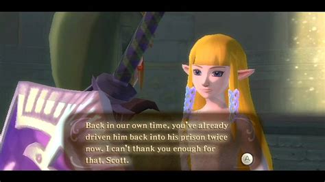 Link And Zelda Kiss Skyward Sword