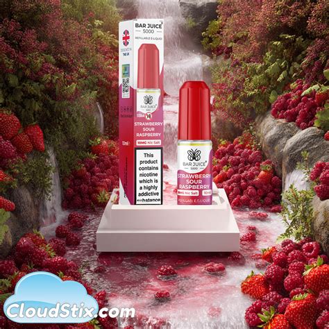 Strawberry Sour Raspberry E Liquid Cloudstix