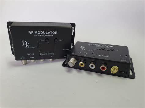 DRF 10 RF Modulator AV To RF Converter