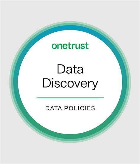 data discovery data policies certifications onetrust
