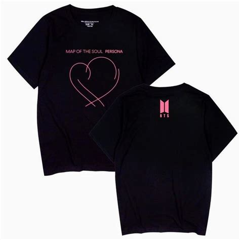 Bts Bts Merch T Shirt With Front And Back Printlove Yourself Bts