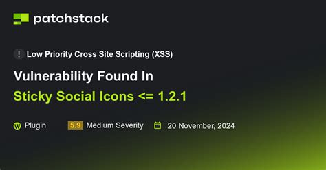 Wordpress Sticky Social Icons Plugin