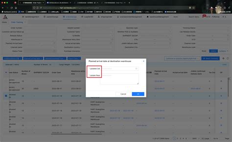 Bug 2909 【物流订单管理 订单跟踪】 计划到达目的仓日期”弹窗，多语言时存在字段名展示不全的样式问题 物流管理系统 禅道