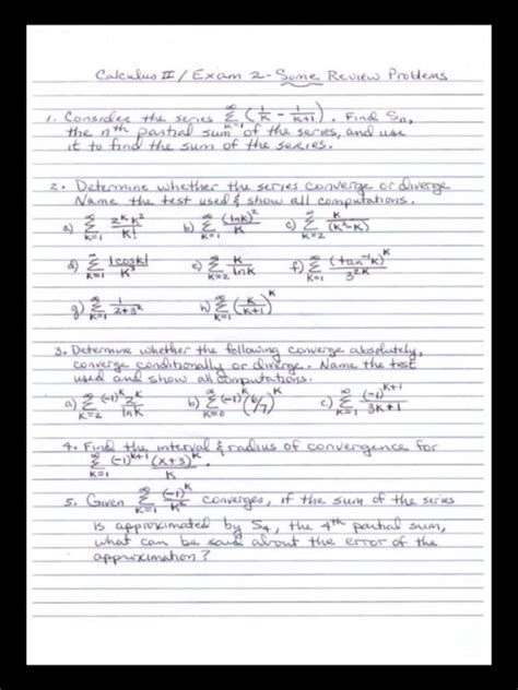consider the series find an the nth partial sum of