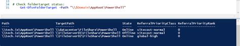 Efficient Dfs Management With Powershell Scripts