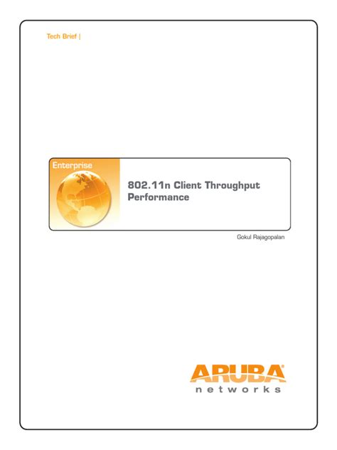 Les Tests Du Wifi Haut Debit Pdf Ieee 80211 Wireless Lan