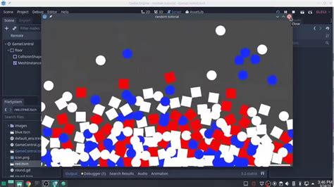 Godot Tutorial How To Random Scene Instance And Random Position Youtube