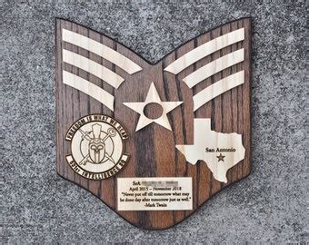 Military Plaque Etsy