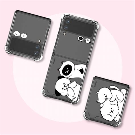 갤럭시z플립5투명범퍼케이스 셰이플리