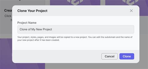 How To Clone A Project In Peaka Peaka