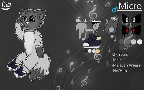 Micro The Malayan Weasel Ref Sheet Remake By Renniferbassariscus7 On