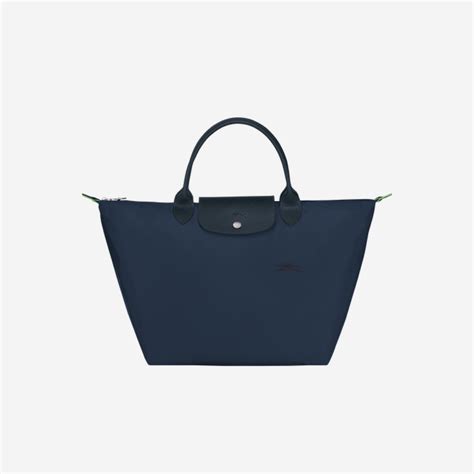 롱샴 르 플리아쥬 그린 핸드백 M 네이비 Longchamp Kream