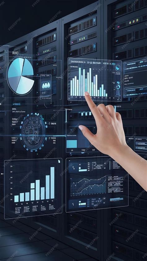 Data Science And Data Analysis Computation On Server Cpu Or Gpu Premium Ai Generated Image