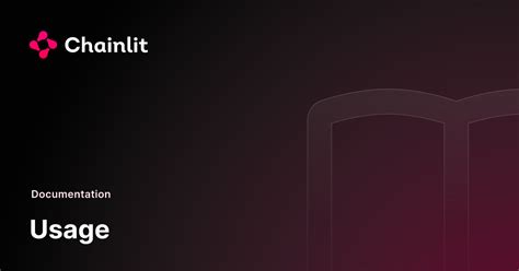Usage Chainlit