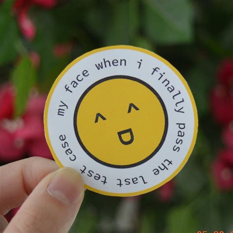 Coding Pun Emoij Waterproof Tech Sticker Hydroflask Laptop Sticker