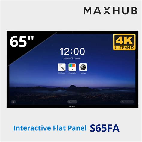 Maxhub Conference Flat Panel 65 Inch S65fa Indosmartech