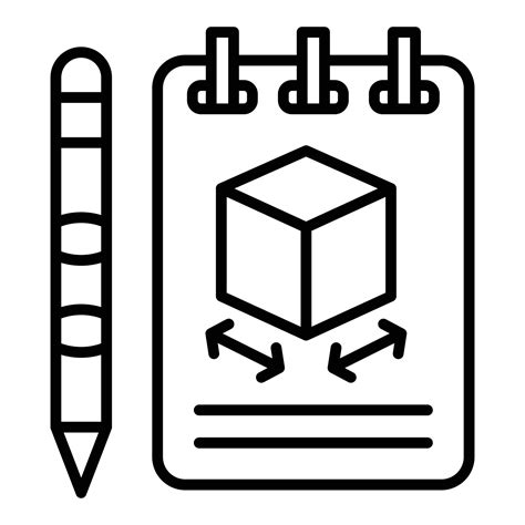 3d Modelling Icon Style 12879161 Vector Art At Vecteezy