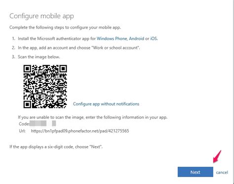 Choosing The Microsoft Authenticator App For Multi Factor
