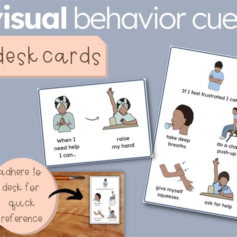 Visual Cards Special Education Etsy