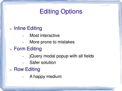 Ppt Using Jqgrid Powerpoint Presentation Free Download Id3712806