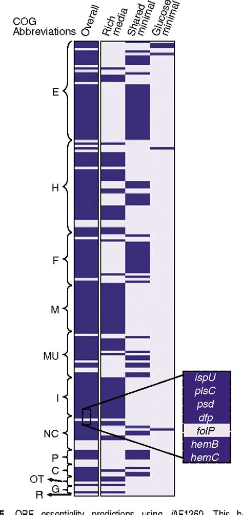 Figure 2 From A Genome Scale Metabolic Reconstruction For Escherichia Coli K 12 Mg1655 That