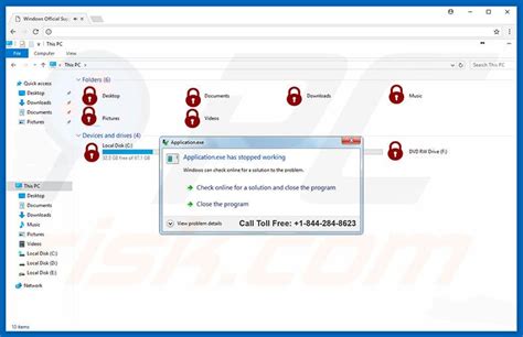 Applicationexe Has Stopped Working Scam Easy Removal Steps Updated