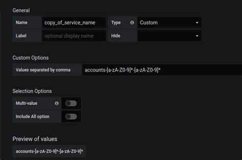 Labelreplace Not Working In Variables Section · Issue 28447 · Grafanagrafana · Github