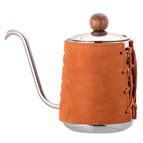 스테인레스 스틸 메이커 드립 차와 물을 에스프레소 양조 커피 포트 구즈넥 주전자에 붓습니다 구즈넥 주전자 스토브탑 구즈넥 주전자 최고의 커피 주전자 구입 I Top