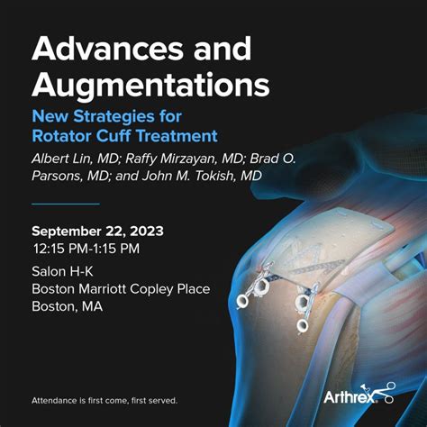Arthrex On Linkedin Arthrex Oset2023 Innovation Medicaleducation Rotatorcuff