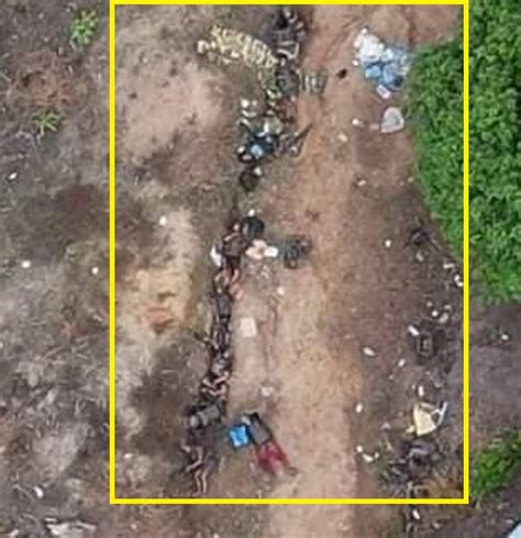 ဥကရစ်ထတိုက်ပွဲတွင် သေဆုံးသော စစ်သားအလောင်းပုံများ ကော်ဘရာက ထုတ်ပြန်၊ ဥကရစ်ထတိုက်ပွဲတွင် ပုန်းရ