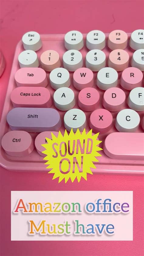 Pink Wireless Keyboard With Mouse Set Amazon Find Keyboard Pill