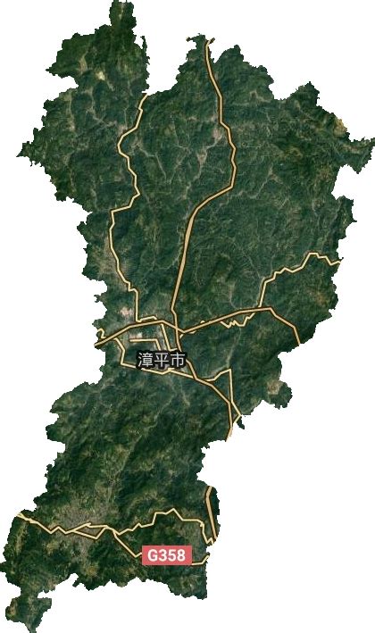 漳平市高清卫星地图