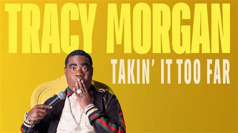 Tracy Morgan Comedy Special Takin It Too Far Sets Max Release Date