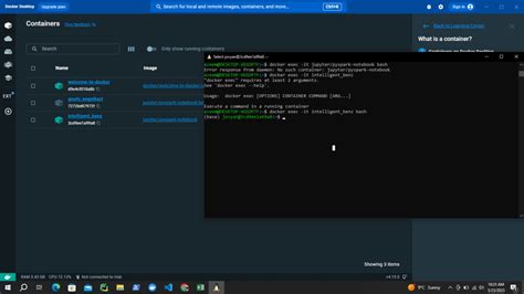 pyspark setup on windows docker configuration sharing knowledge and programming