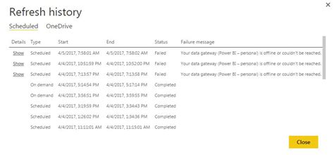 Schedule Refresh Is Getting Disabled If The Gatewa Page 2 Microsoft Fabric Community