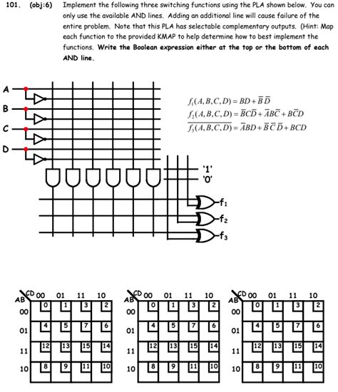 Solved 101 Obj6 Implement The Following Three Switching