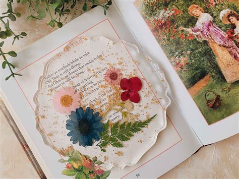 송파잠실 압화 레진 코스터 만들기 솜씨당