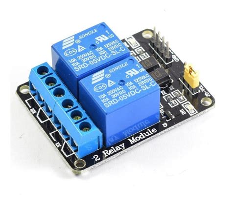 Modulo Relay Switch Arduino Compatible 2 Canales 5v 10a Optoacoplado Ipramet