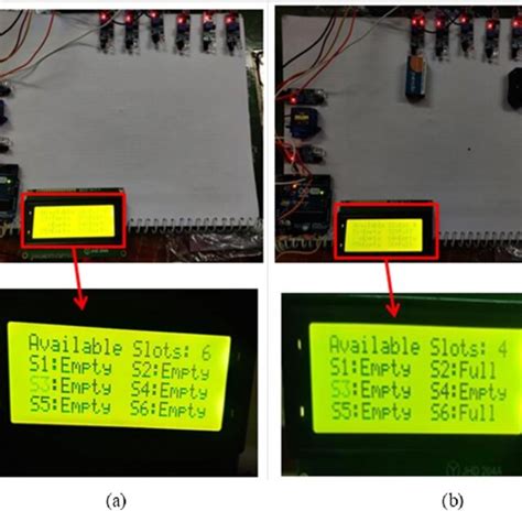 Changes On LCD Display Before And After Detecting The Vehicle Download Scientific Diagram