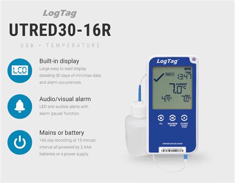 UTRED30 16R Data Logger Loggershop