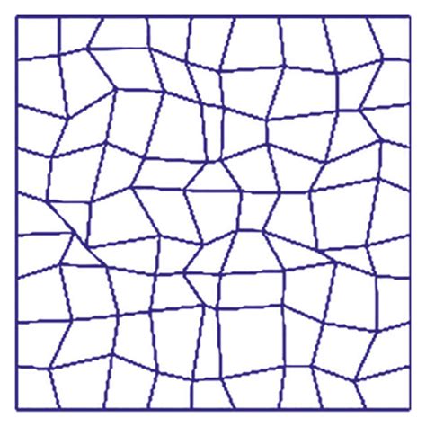 Regular And Irregular Meshes For Patch Test A Regular B Download Scientific Diagram